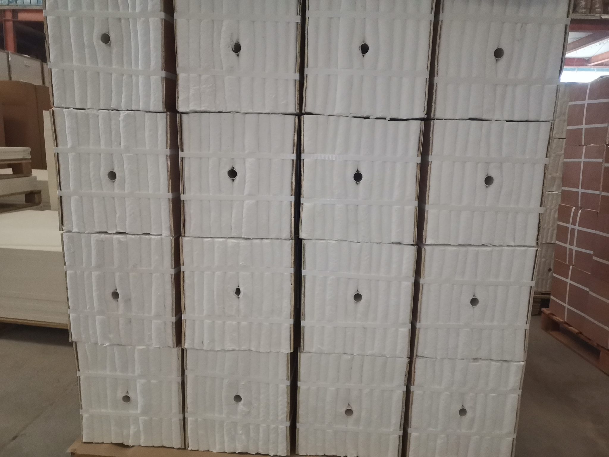 Ceramic fiber compound module and UNI-Block - HENGRUI H-TEMPERATURE ...